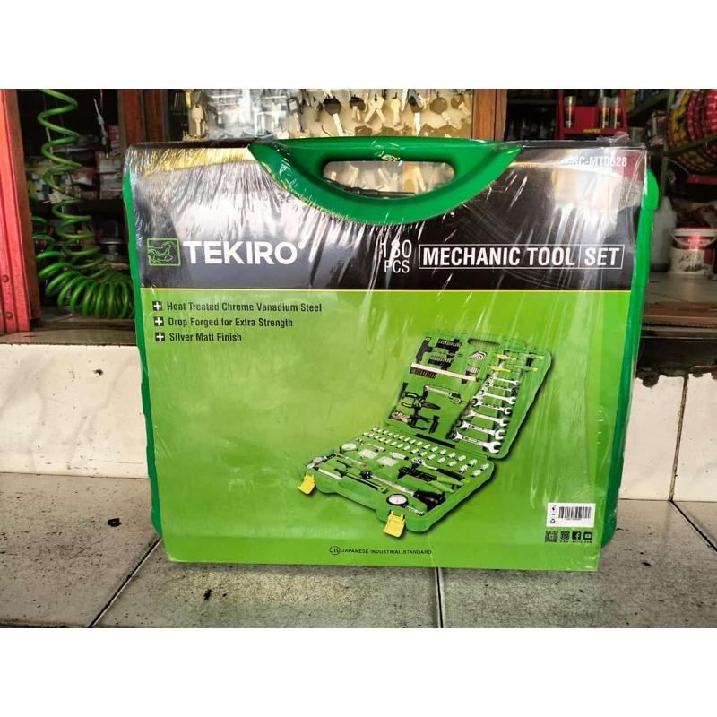 Jual NEW TEKIRO TOOL SET 130 PCS / TOOLSET TEKIRO 130 pcs / Mekanik tool set / mechanic TEKIRO ...