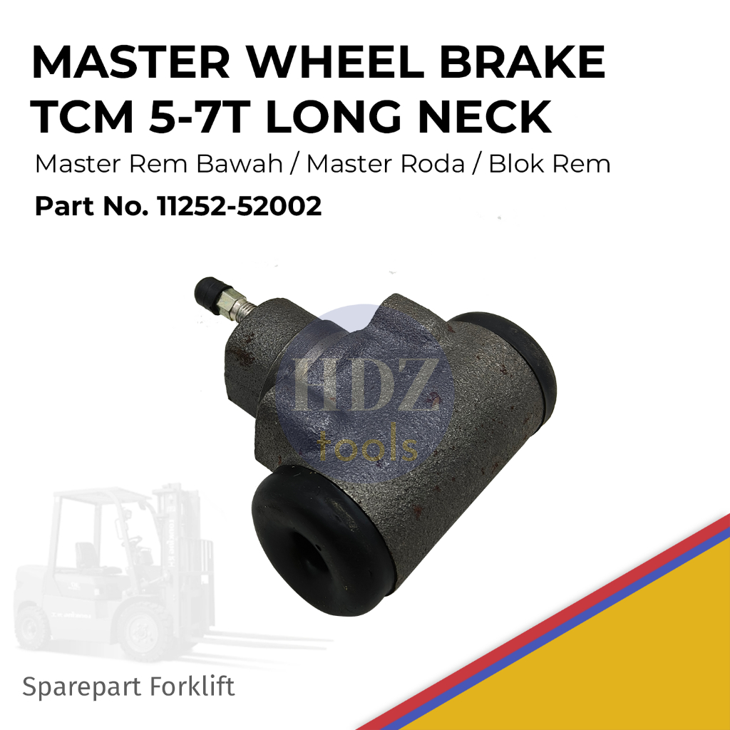 Jual Master Wheel Brake Master Rem Bawah Forklift TCM 5-7T Long Neck Part No 11252-52002 ...