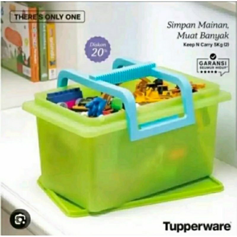 Jual kontainer Keep n cary Tupperware 5L | Shopee Indonesia