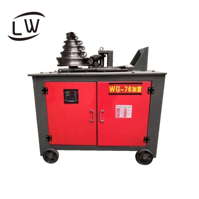 Jual MESIN BENDING BESI KAWAT BAJA / PEMBENGKOK BESI / BAR BENDER WG76 ...