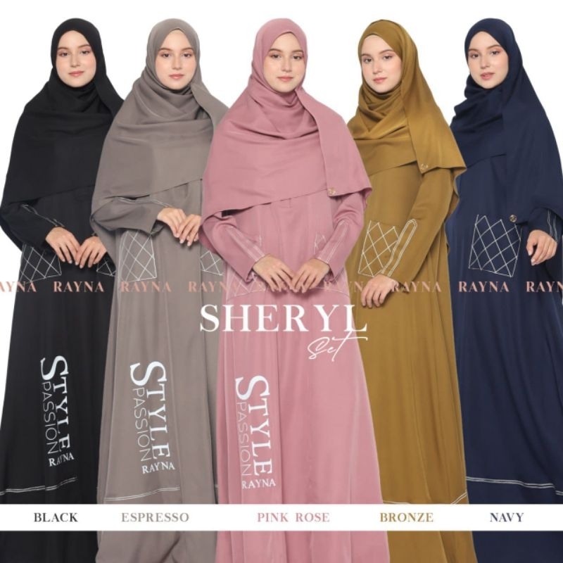 Jual Sheryl set Syari original Ray.na | Shopee Indonesia