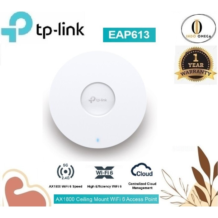 Jual TPLINK EAP613 AX1800 wireless router Ceiling Mount WiFi 6 EAP613 ...