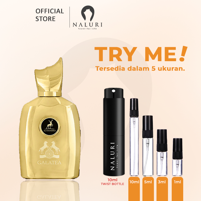 Jual TRY ME Alhambra Hercules Galatea For Men EDP | Shopee Indonesia