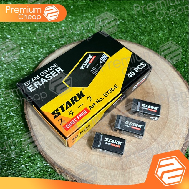 Jual [40 PCS] My Style Stark Eraser Penghapus Warna Putih Hitam Murah ...