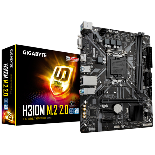 Jual Motherboard Gigabyte H310M M.2 2.0 LGA1151 Gigabyte H310 DDR4 USB3 ...