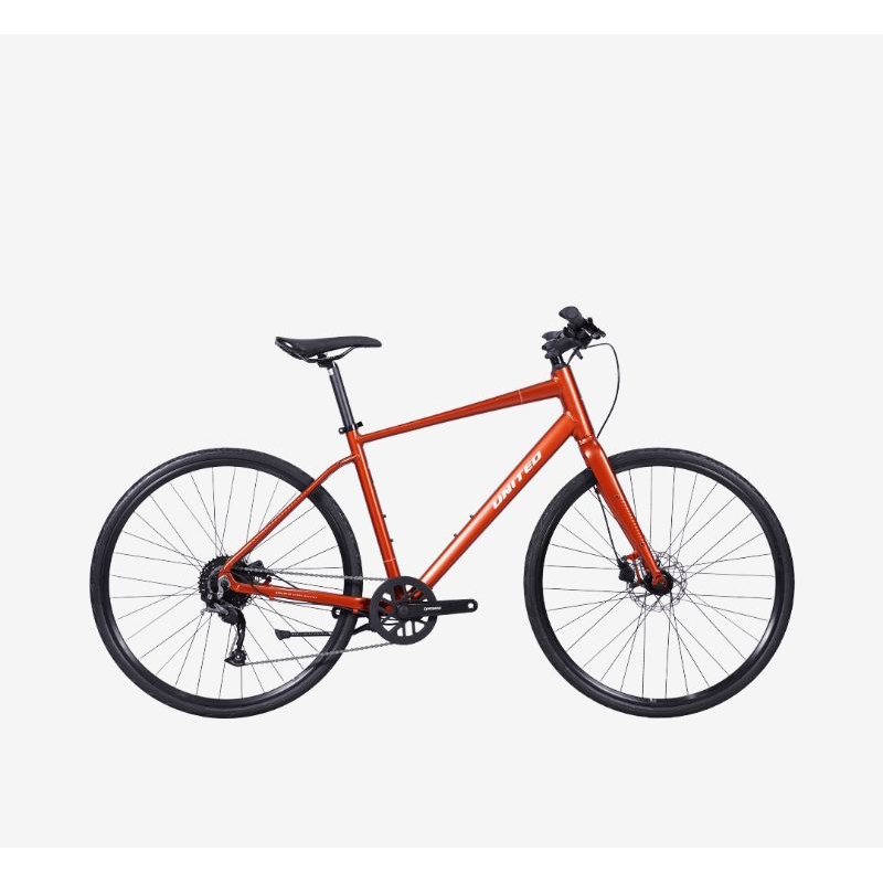 Jual Sepeda Hybrid Commuter Bike United Felipe 1.0 Orange Grey | Shopee ...