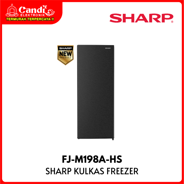 Jual SHARP Kulkas Freezer 178 Liter 1 Pintu Low Watt Mega Freezer 8 Rak ...