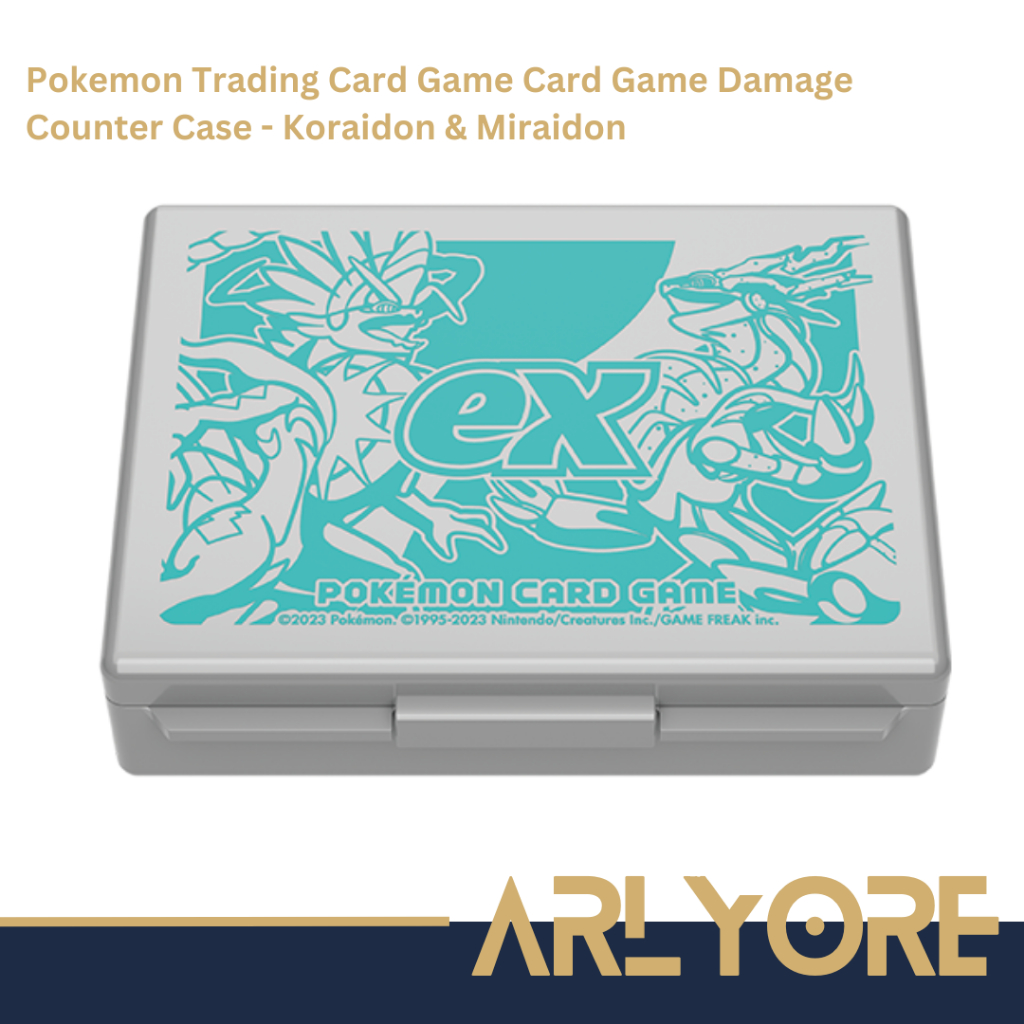 Jual Pokemon Trading Card Game Card Game Damage Counter Case - Koraidon ...