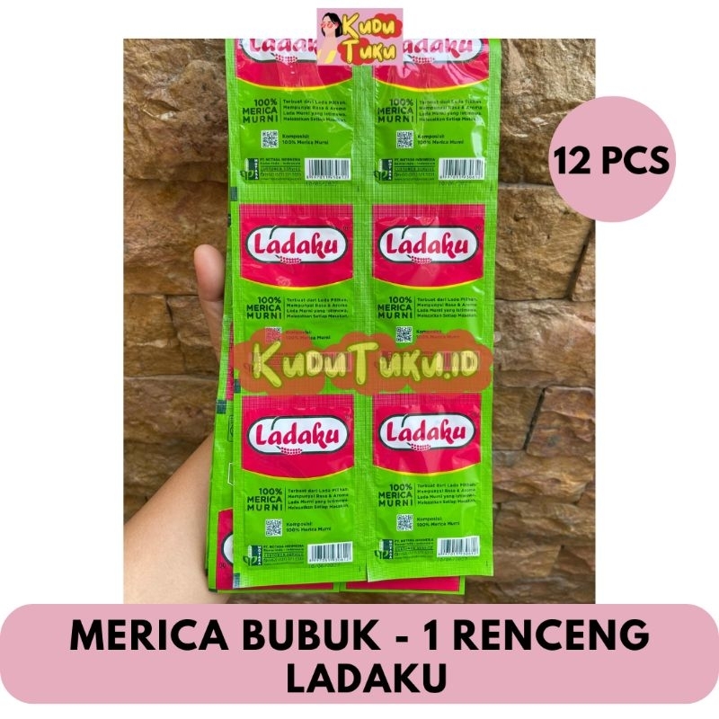 Jual 12 PCS - LADAKU MERICA BUBUK SACHET ( 1 RENCENG ) | Shopee Indonesia