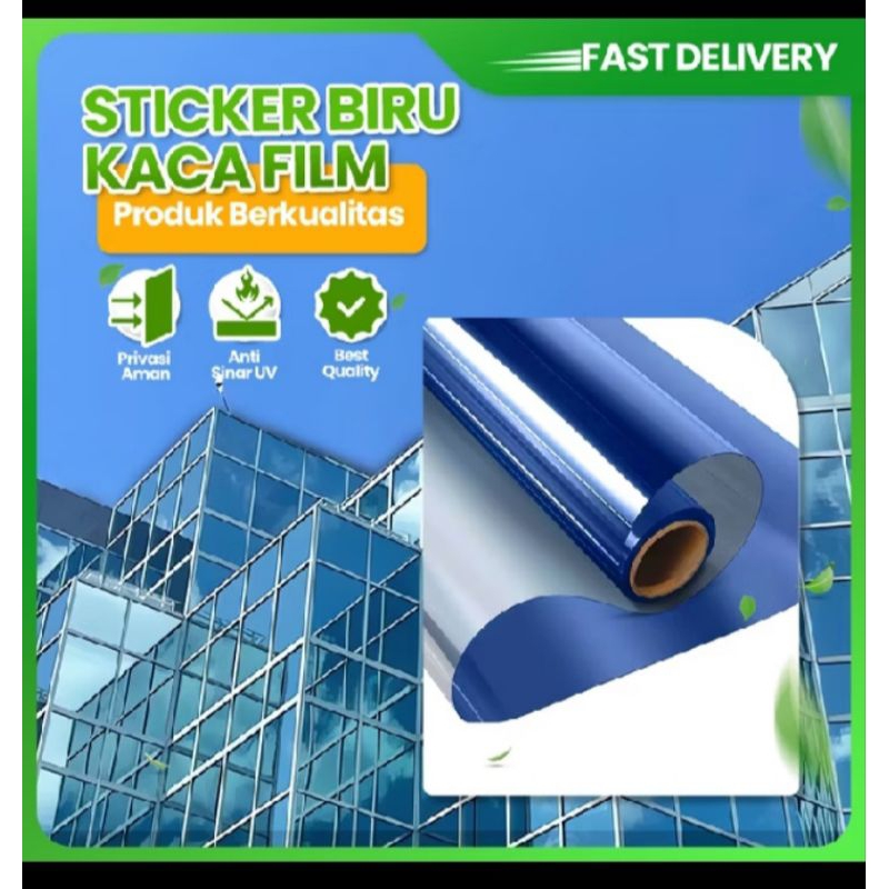 Jual Kaca Film One Way Silver Blue Kaca Film Jendela Rumah Dan Mobil ...