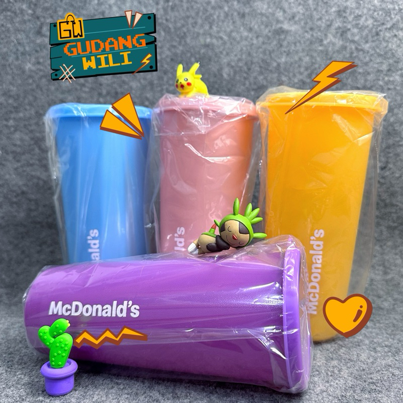 Jual Tumbler Charging color McDonald original | Shopee Indonesia