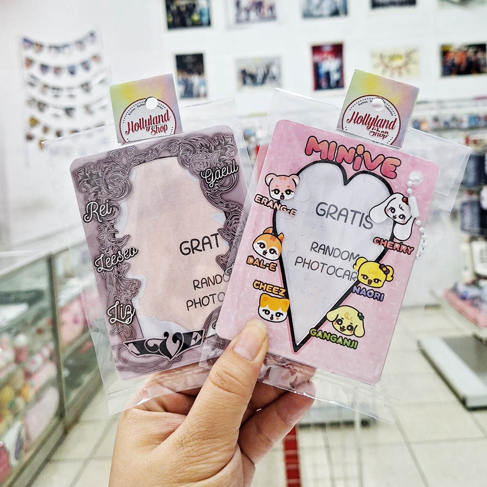 Jual Toploader PC Holder Deco Sticker IVE (FREE Photocard) Fanmade ...