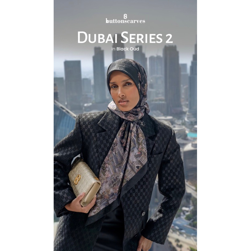 Jual Buttonscarves Dubai 2 Limited Edition | Shopee Indonesia