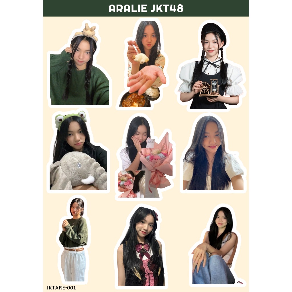 Jual ARALIE STIKER JKT 48 I STIKER JKT 48 I JKT 48 NEW ERA I STIKER ...