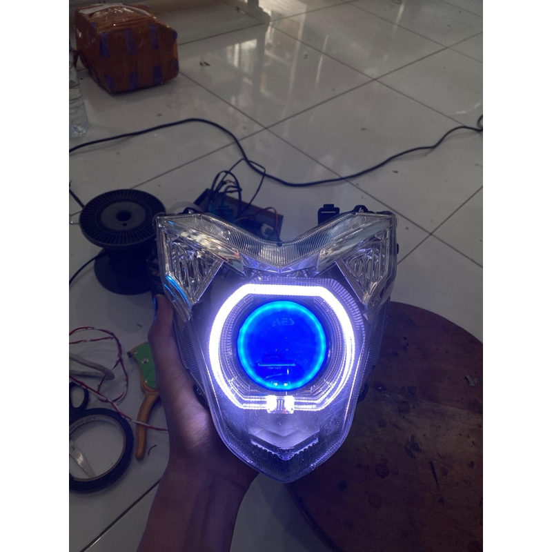 Jual Reflektor Sonic biled sudah retrofit buat biled aes 2,5 inch siap ...