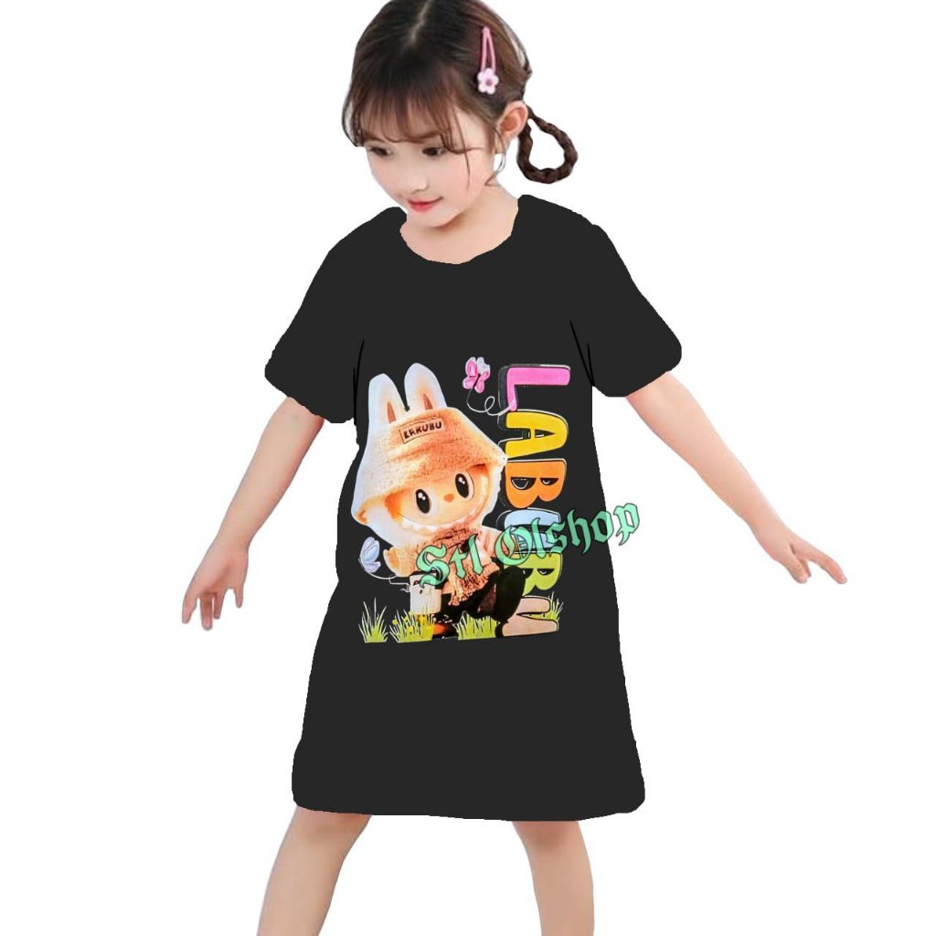 Jual Daster labubu cute anak perempuan murah| Untuk anak umur 1-10 ...