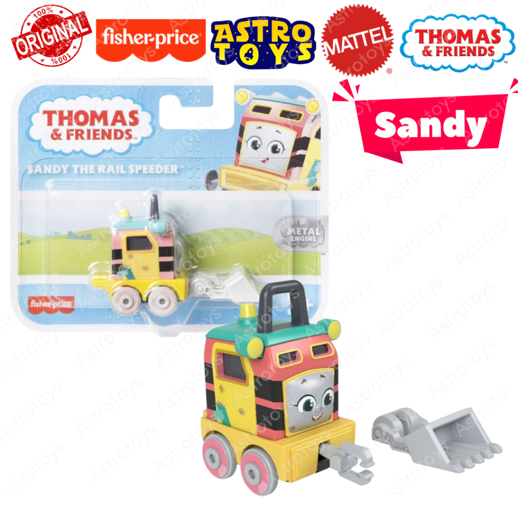 Jual Thomas and Friends Sandy Metal Engine Fisher Price Ori / Mainan ...