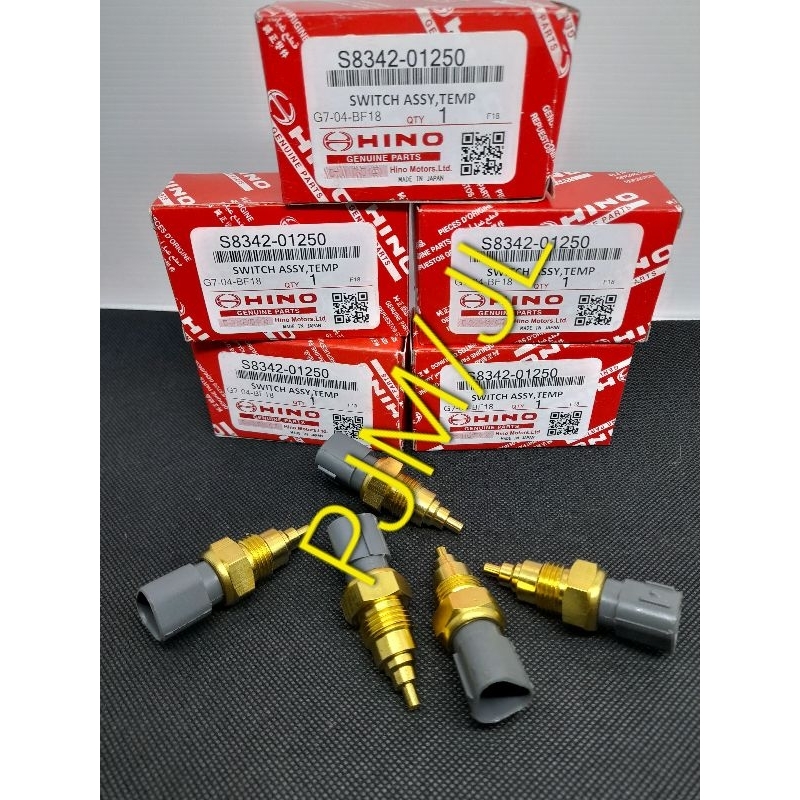 Jual SENSOR SWITCH TEMPERATUR SWITCH PANAS 3P HINO LOHAN HINO 500 ...