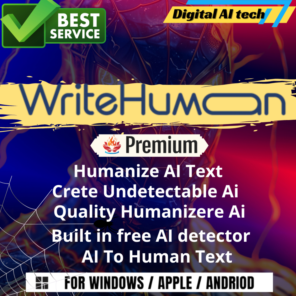 Jual WriteHuman - Ultra Plan Bypass AI detection with the world's most powerful AI Humanizer ...