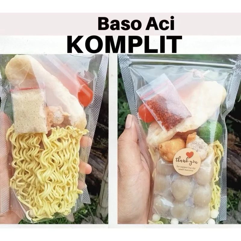 Jual BASO ACI INSTAN LENGKAP DAN SEBLAK INSTAN LENGKAP MURAH | Shopee ...