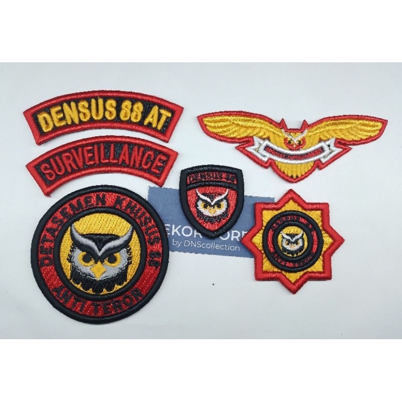 Jual BORDIR LOGO DENSUS 88 SET BORDIR TIMBUL | Shopee Indonesia