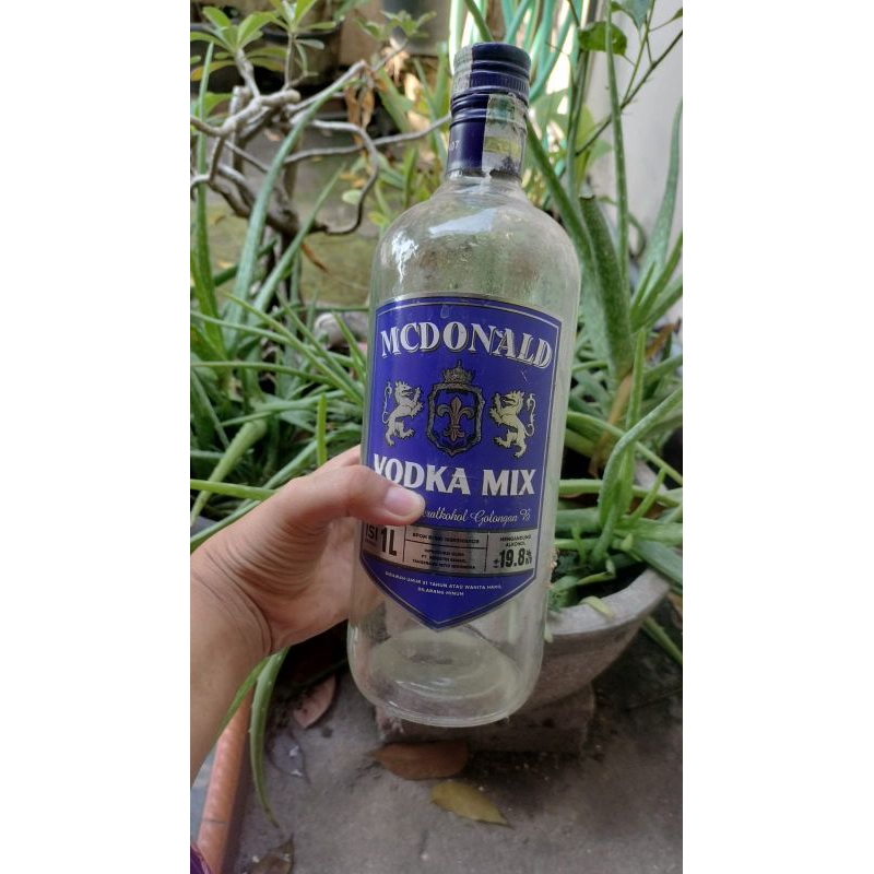 Jual BOTOL BEKAS ALKOHOL 1L | Shopee Indonesia