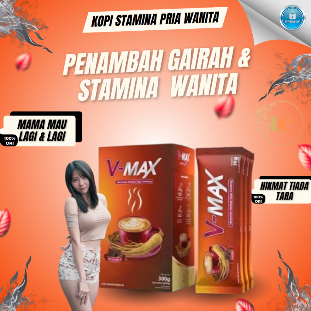 Jual Minuman Kopi Rasa Coklat Penambah Tenaga Gairah Se.x Wanita V-Max ...