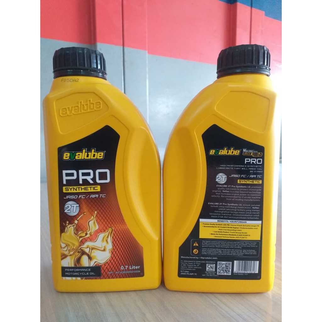 Jual OLI EVALUBE PRO 2T UKURAN 700ML UNTUK MOTOR | Shopee Indonesia