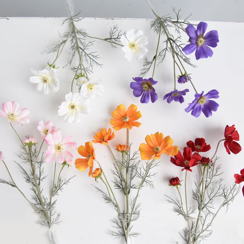 Jual Bunga dekorasi artificial cosmos gesang premium / bunga kenikir ...