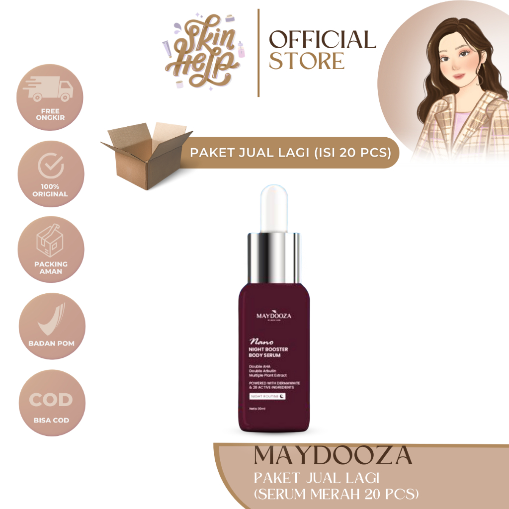 Jual Maydooza - PAKET JUAL LAGI SERUM MERAH (ISI 20 PCS) | Maydooza ...