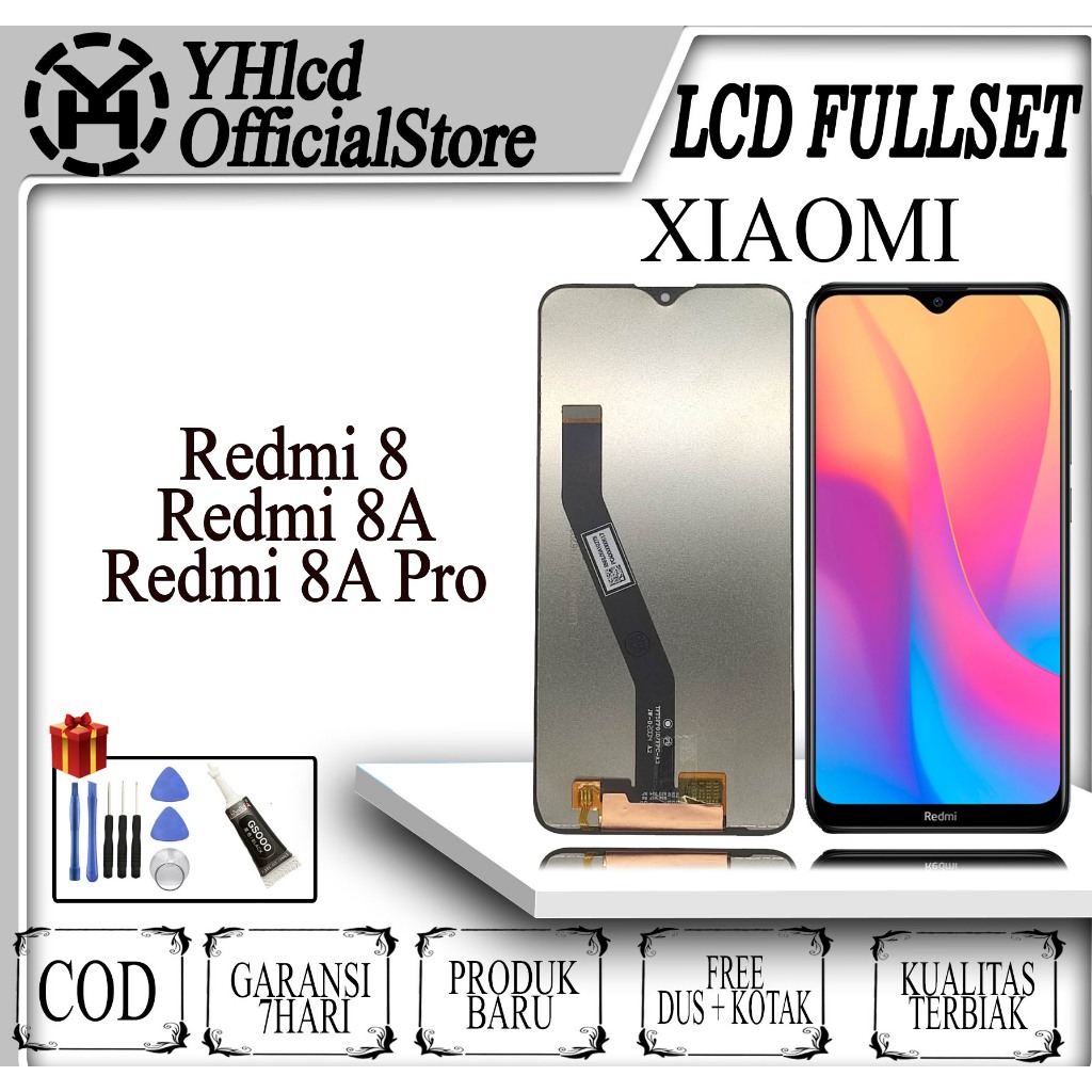 Jual LCD FULLSET TOUCHSCREEN XIAOMI REDMI 8 / REDMI 8A / REDMI 8A PRO ...