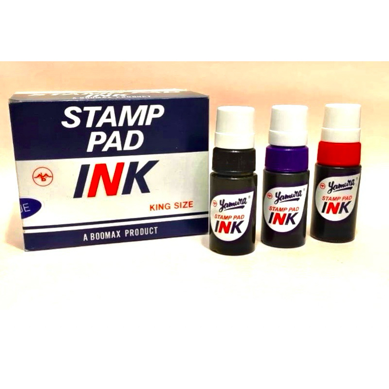 Jual TINTA STEMPEL/INK STAMP YAMURA KING SIZE 50 CC | Shopee Indonesia