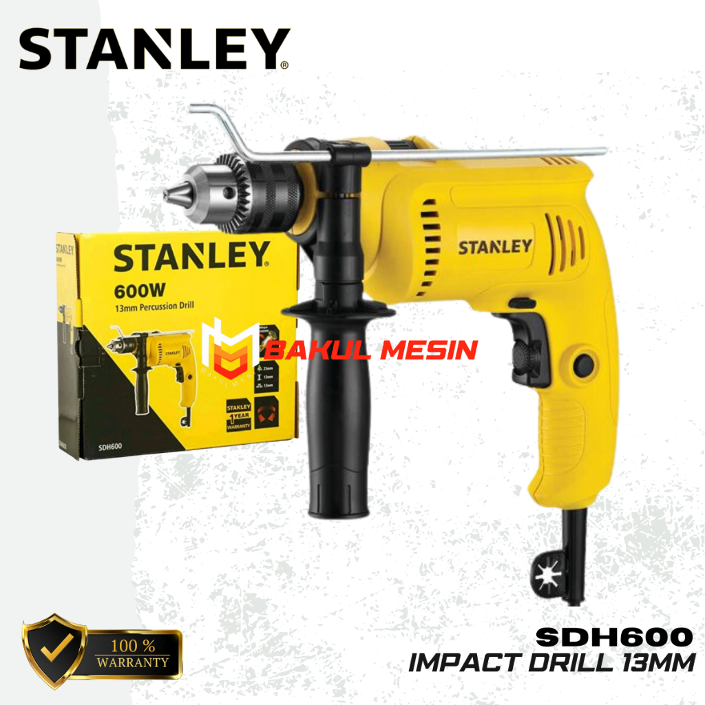 Jual STANLEY SDH600 Impact Drill Bor Impact Listrik 13mm 600W | Shopee ...