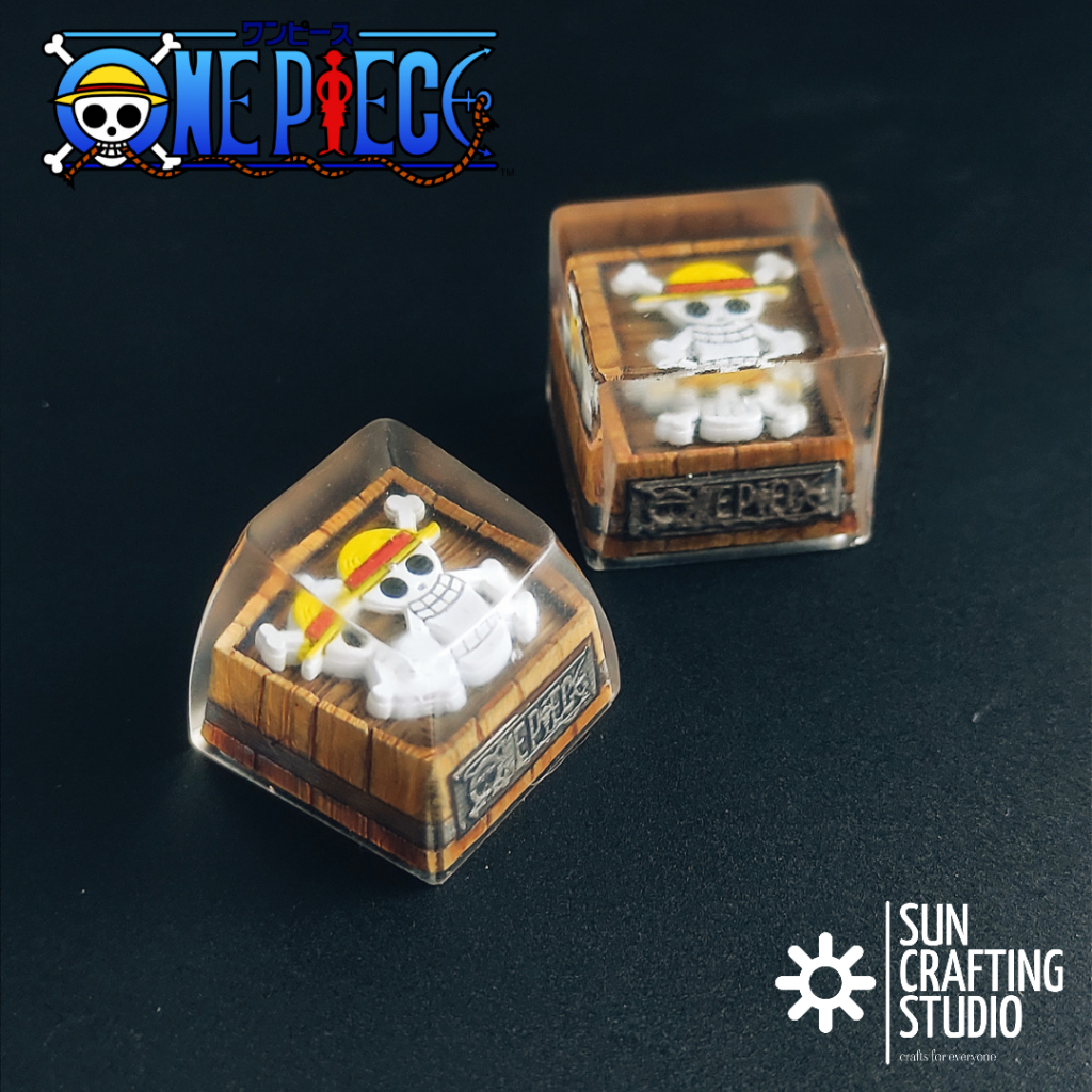 Jual Artisan Keycap One Piece Custom Keyboard Keycaps Anime Logo One ...