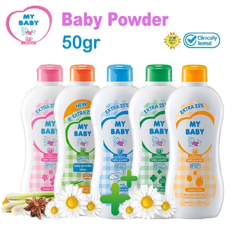 Jual My Baby Powder 50gr Bedak Bayi - Bedak Bayi 50gr - Bedak Bayi My ...