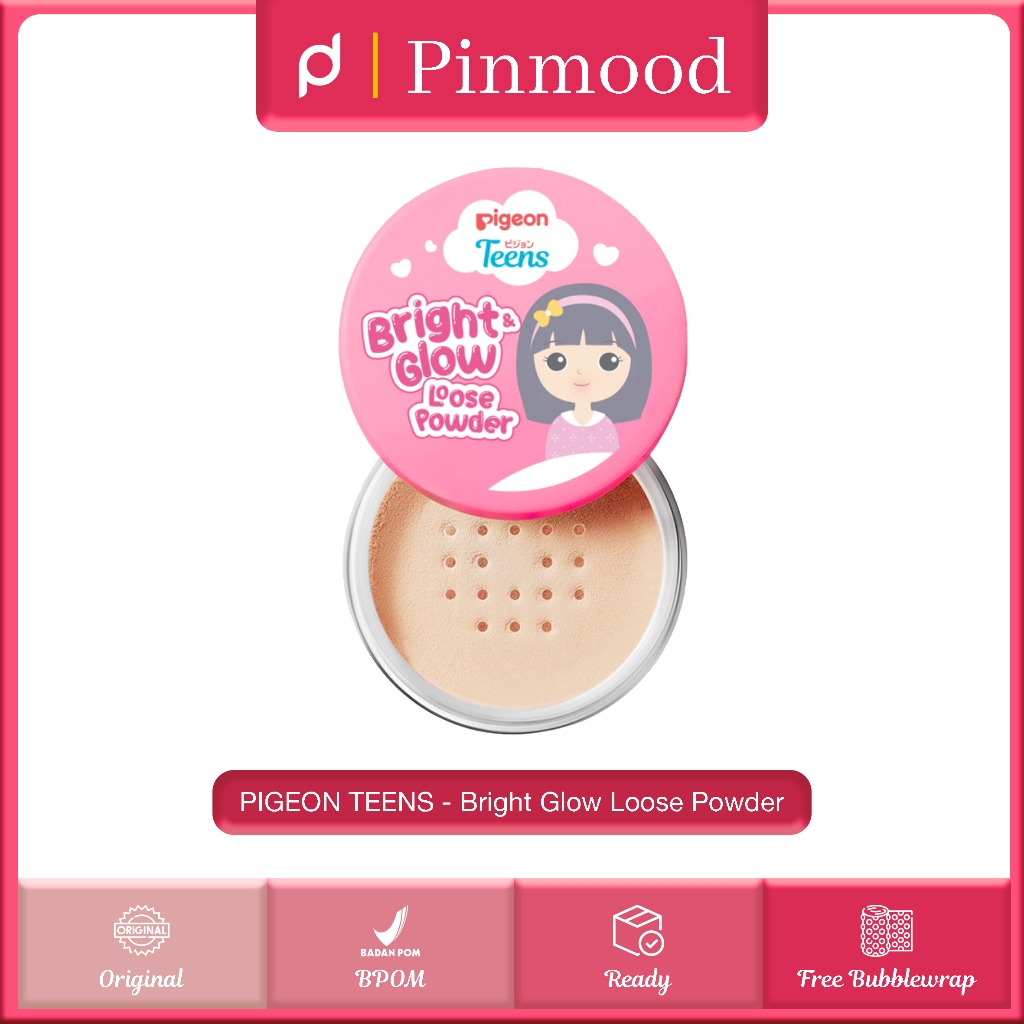 Jual PIGEON TEENS - BRIGHT HEROES LOOSE POWDER ( 12 g ) - Bedak Tabur ...