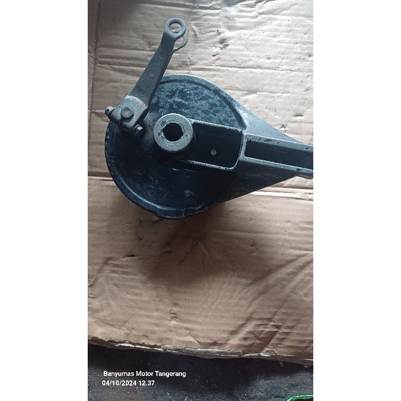 Jual panel kampas rem trombol belakang mega pro lama original | Shopee ...