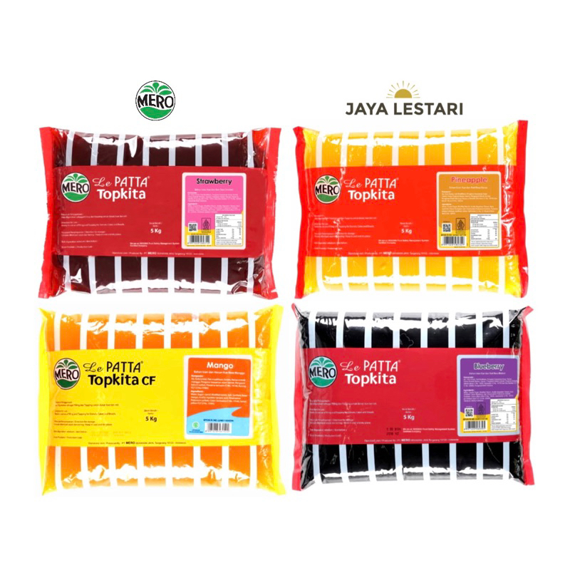 Jual Selai Le Patta Topkita Filling (5kg) (5 Varian Rasa) | Shopee ...
