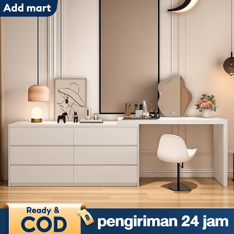 Jual Meja Rias Aesthetic Meja Belajar Meja Rias Minimalis Meja Samping ...
