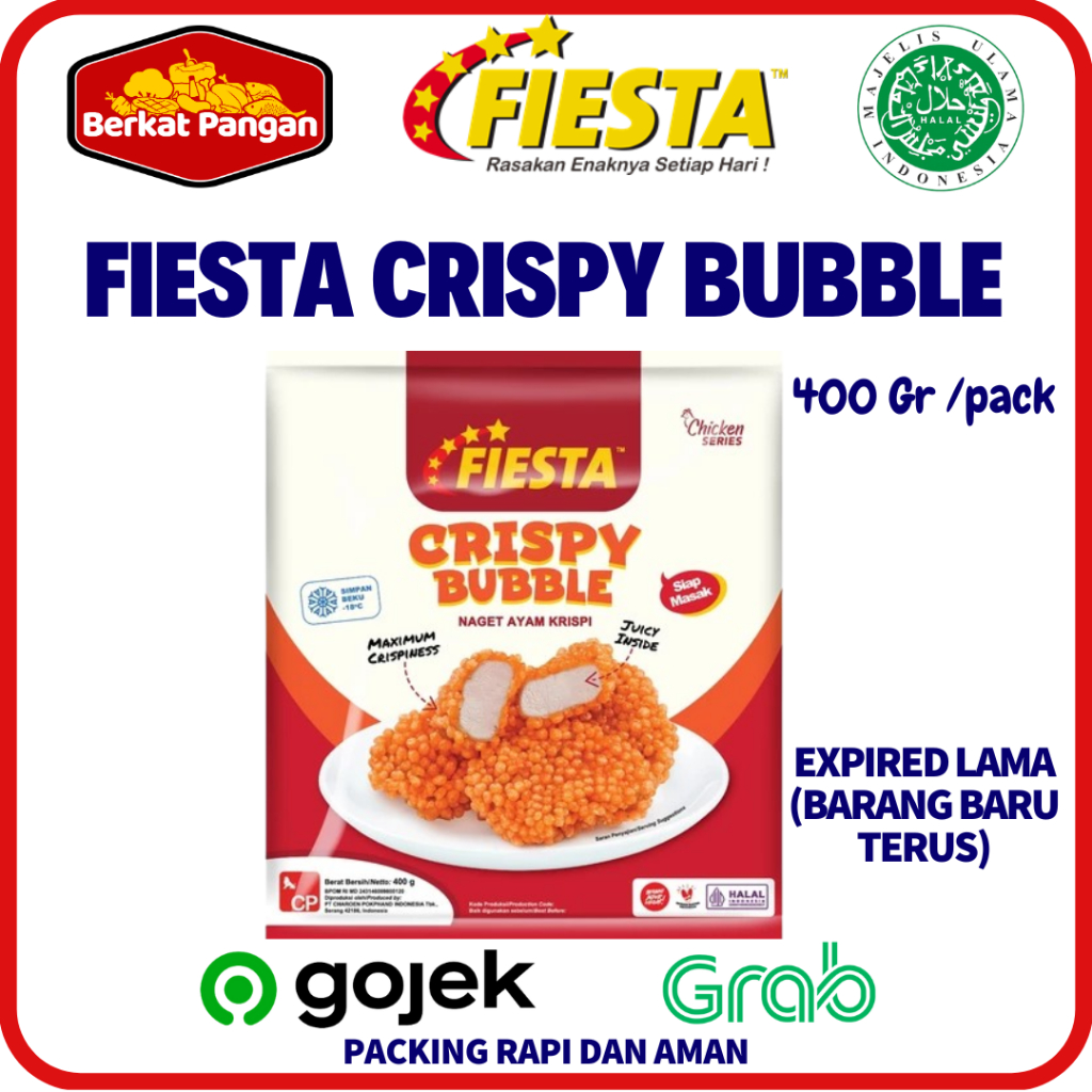Jual Fiesta Crispy Bubble Nugget 400 gr | Shopee Indonesia