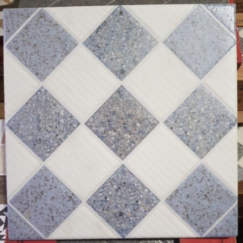 Jual Keramik Lantai Kesat Signature 25x25 | Shopee Indonesia