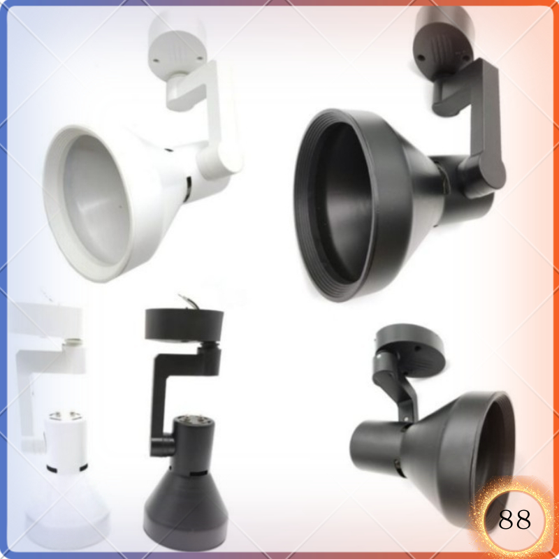 Jual Kap Lampu Track Rell Fitting PAR30 E27 Spot Sorot Spotlight REL ...