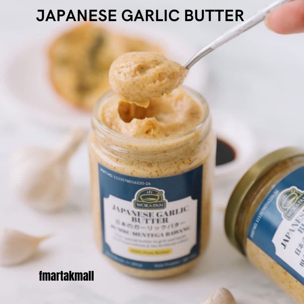 Jual JAPANESE GARLIC BUTTER 350gr WOKPAN Original / Garlic Butter ...