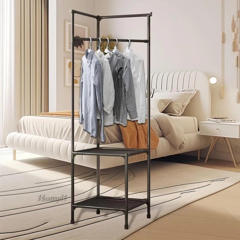 Jual EMMA STAND HANGER GANTUNGAN BAJU SUDUT / RAK SEPATU SERBAGUNA ...