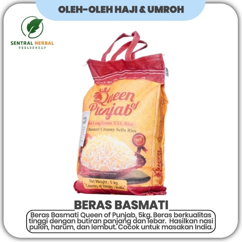 Jual Beras Basmati Noor Golden Sella & Queen Punjab Berat Isi 1 Kg ...