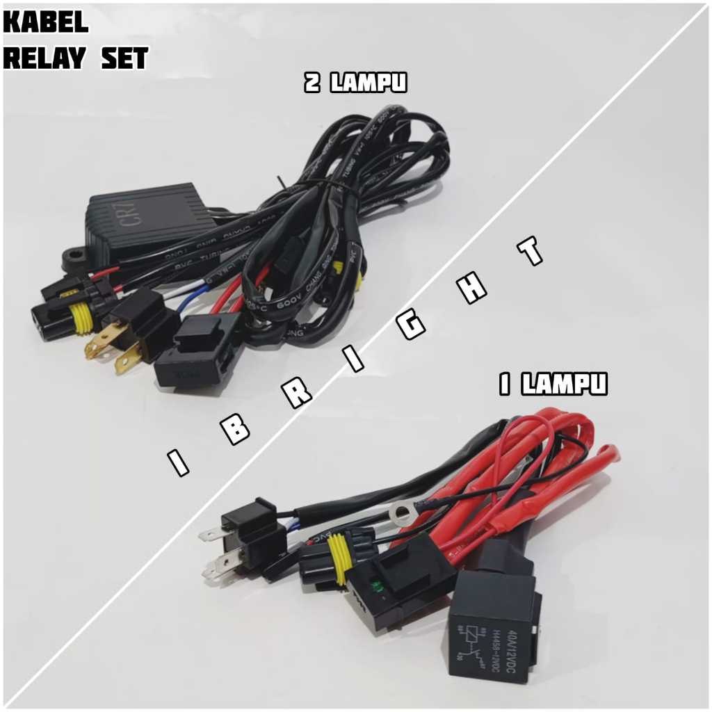 Jual Kabel Relay Set Biled Projie HID | Shopee Indonesia