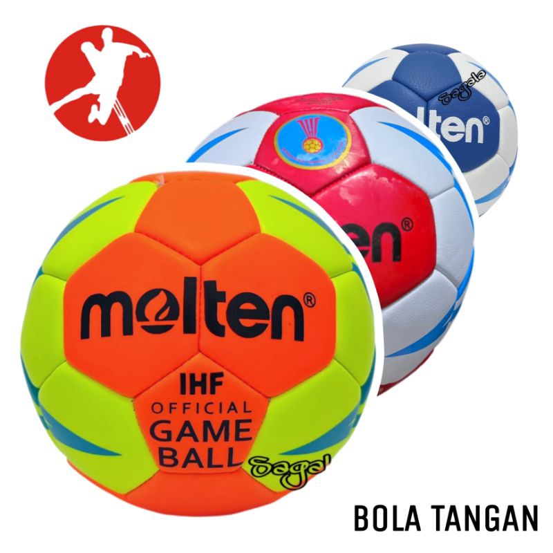 Jual Bola Tangan HandBall Size 1, 2, 3 Hand Ball Untuk Olahraga Free ...