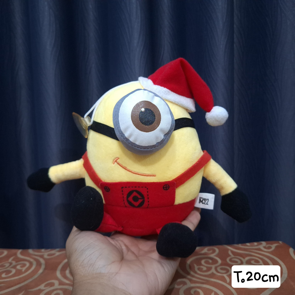 Gambar Animasi Minion Natal