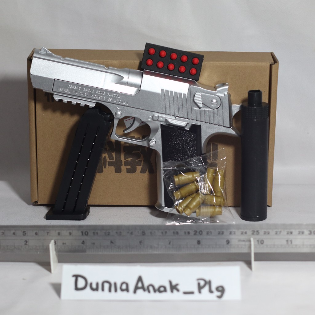 Jual Senjata Mainan Pistol Glock/ Desert Eagle Pertempuran Luar Ruangan ...