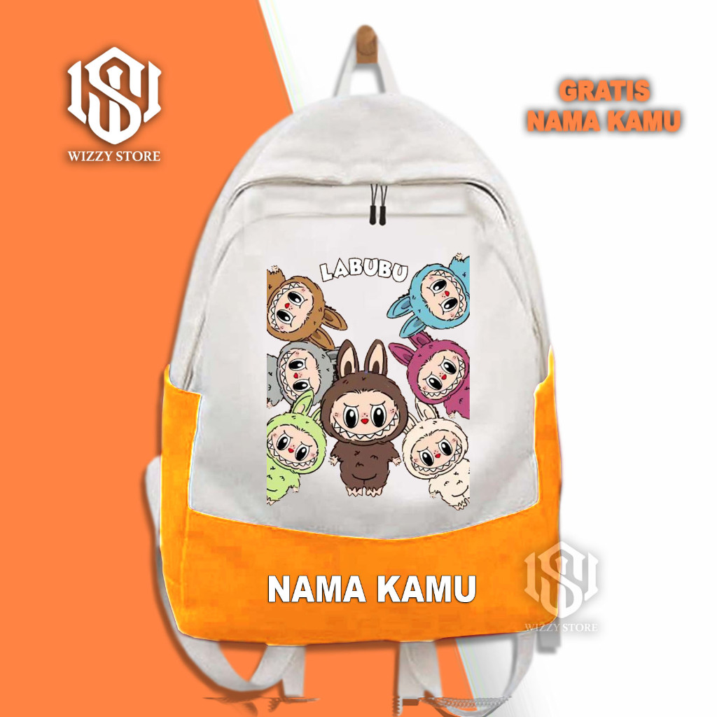 Jual Tas Ransel Anak Unisex Animasi Labubu Macaroon And Friends ...